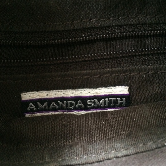 Amanda Smith | Bags | Amanda Smith Brown Faux Fut Hand Bag | Poshmark